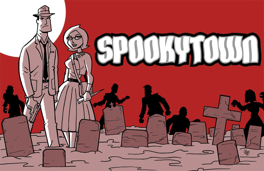 Spookytown | Comic Book | Graphic Novel | Cal Slayton